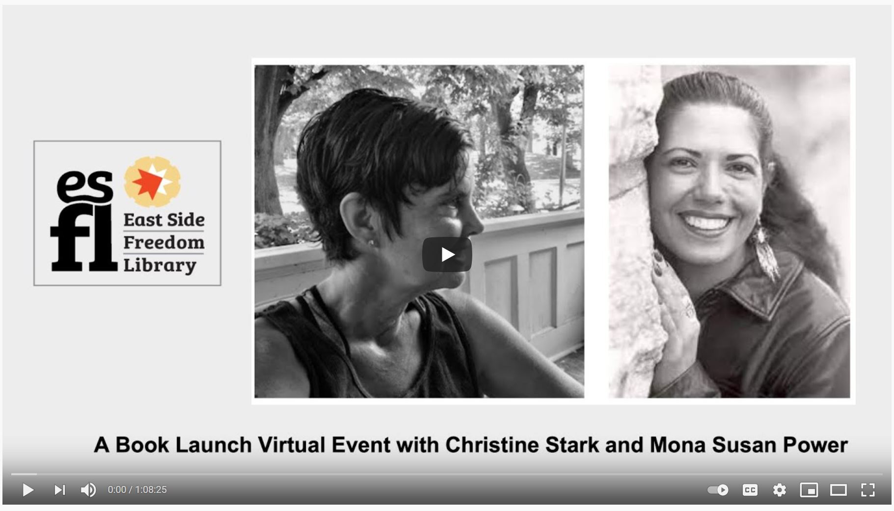 Book Launch Virtual Event with Christine Stark and Mona Susan Power ...