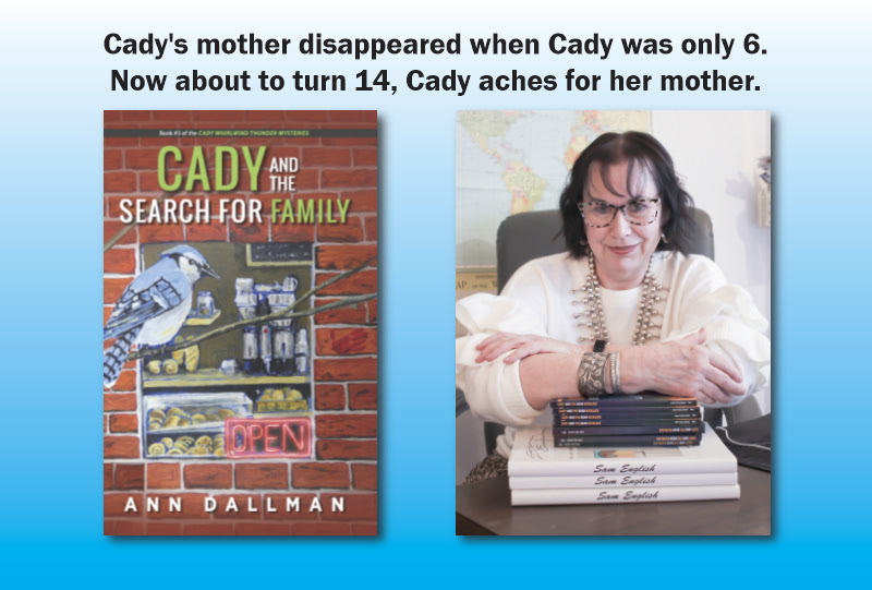 Ann Dallman on Her New Book in the Cady Whirlwind Thunder Series ...